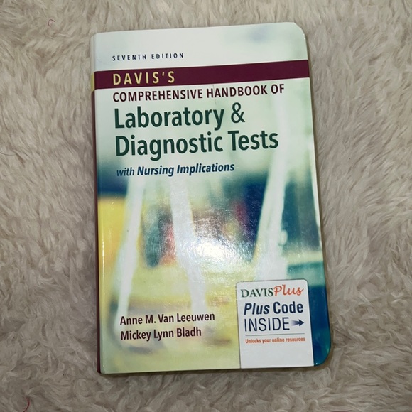 Other | Nursing Davis Comprehensive Handbook Of Laboratory Diagnostic ...